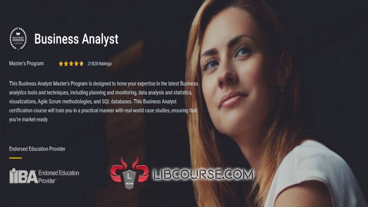 Only 20 Simplilearn Business Analyst Course24h 5300